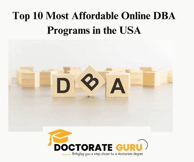 Top 10 Most Affordable Online DBA Programs In The USA 2025